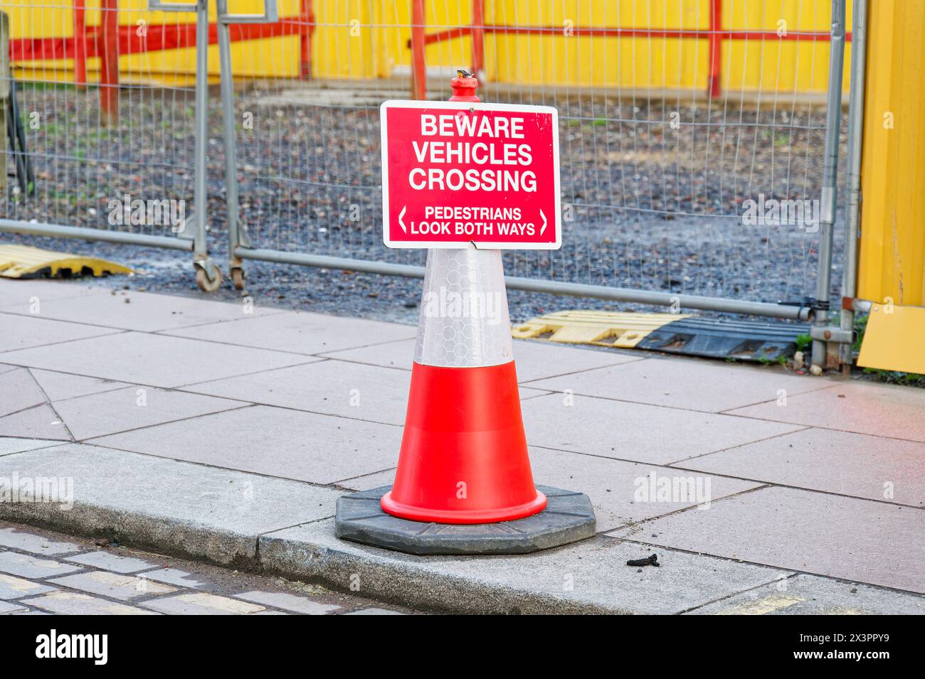 Construction site health and safety message rules sign board signage on ...