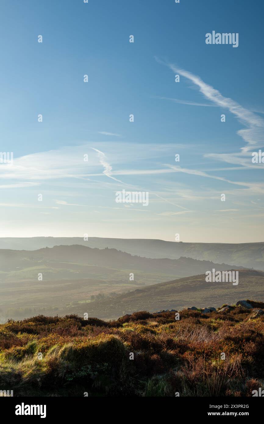 Ramshaw Rocks sunrise in the Staffordshire Peak District National Park ...