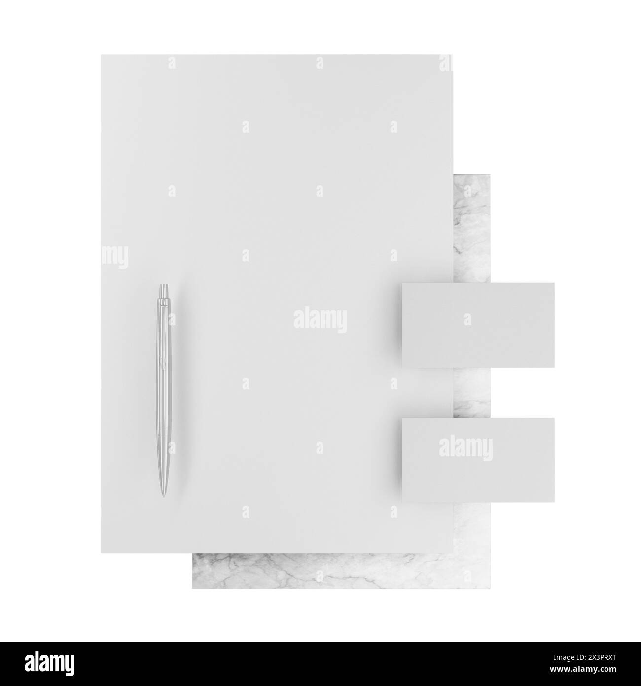 Business card mock 3d Cut Out Stock Images & Pictures - Alamy