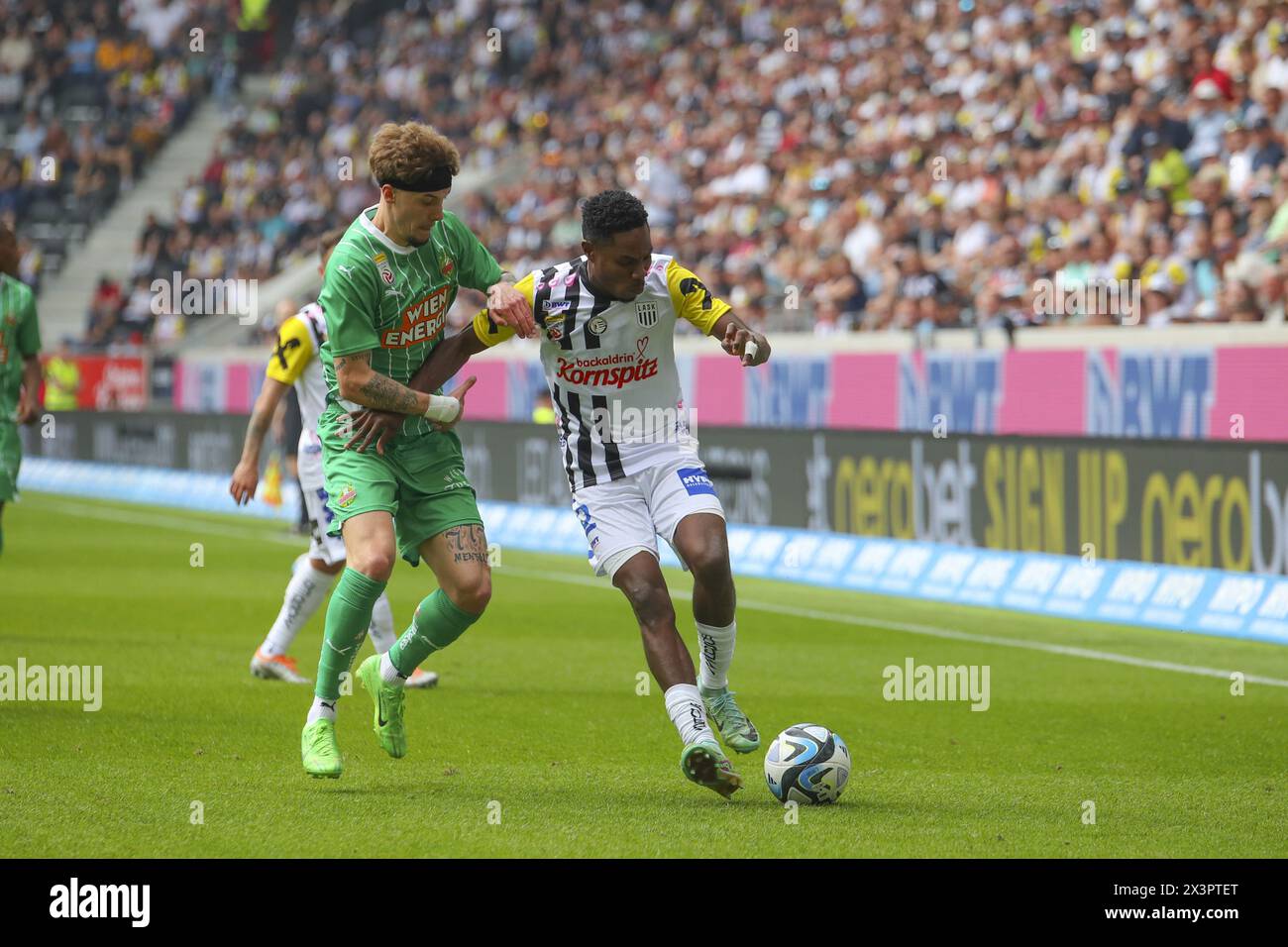 Linz, Austria. 28th Apr, 2024. LINZ, AUSTRIA - APRIL 28: Christoph Lang ...