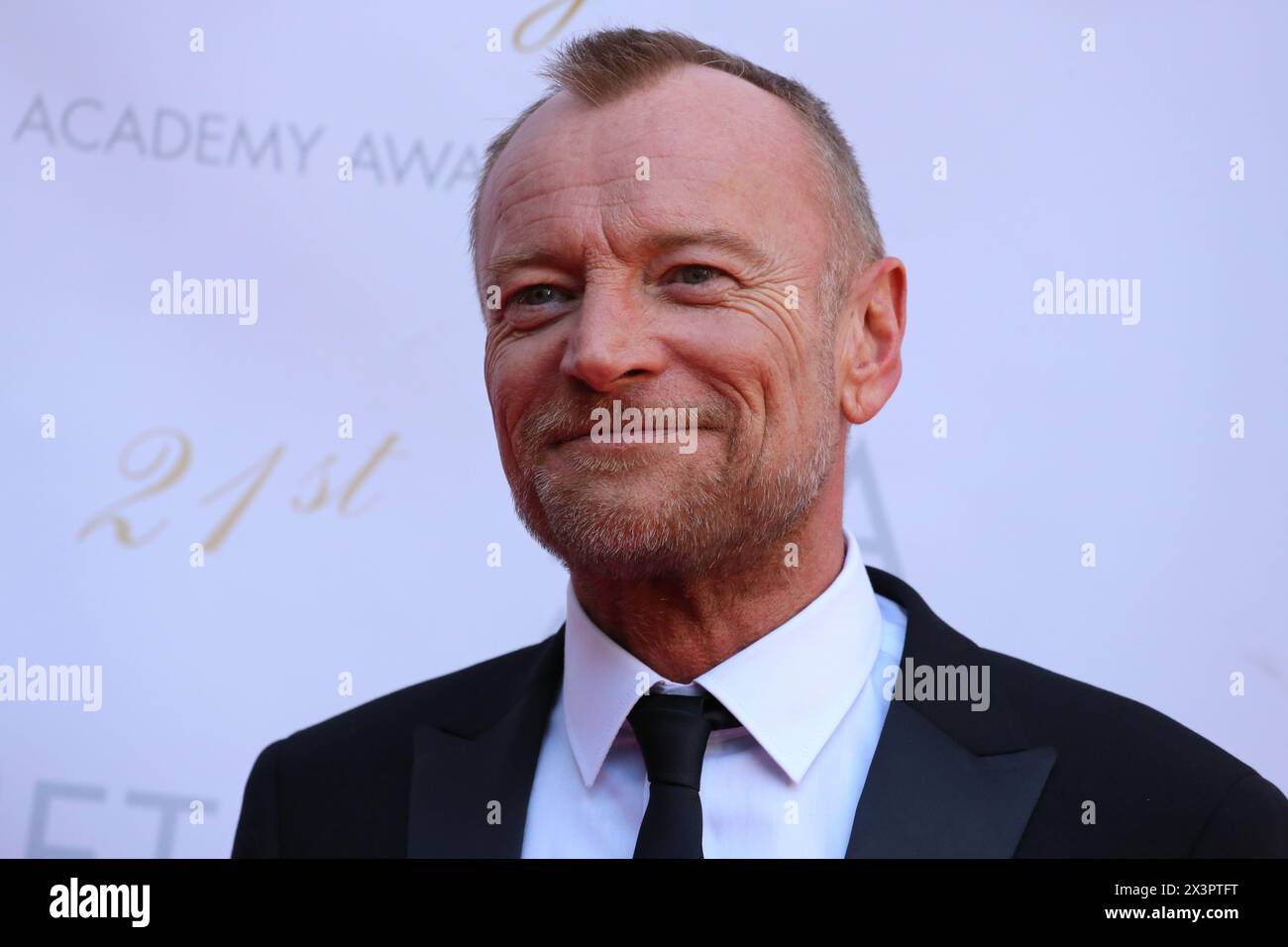 Dublin, Ireland. 20th April 2024. Richard Dormer arriving on the red ...