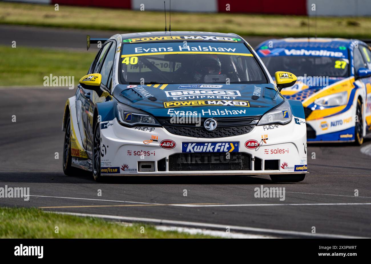 Derby, UK. 28th Apr 2024. Árón TAYLOR-SMITH 40 Power Maxed Racing ...
