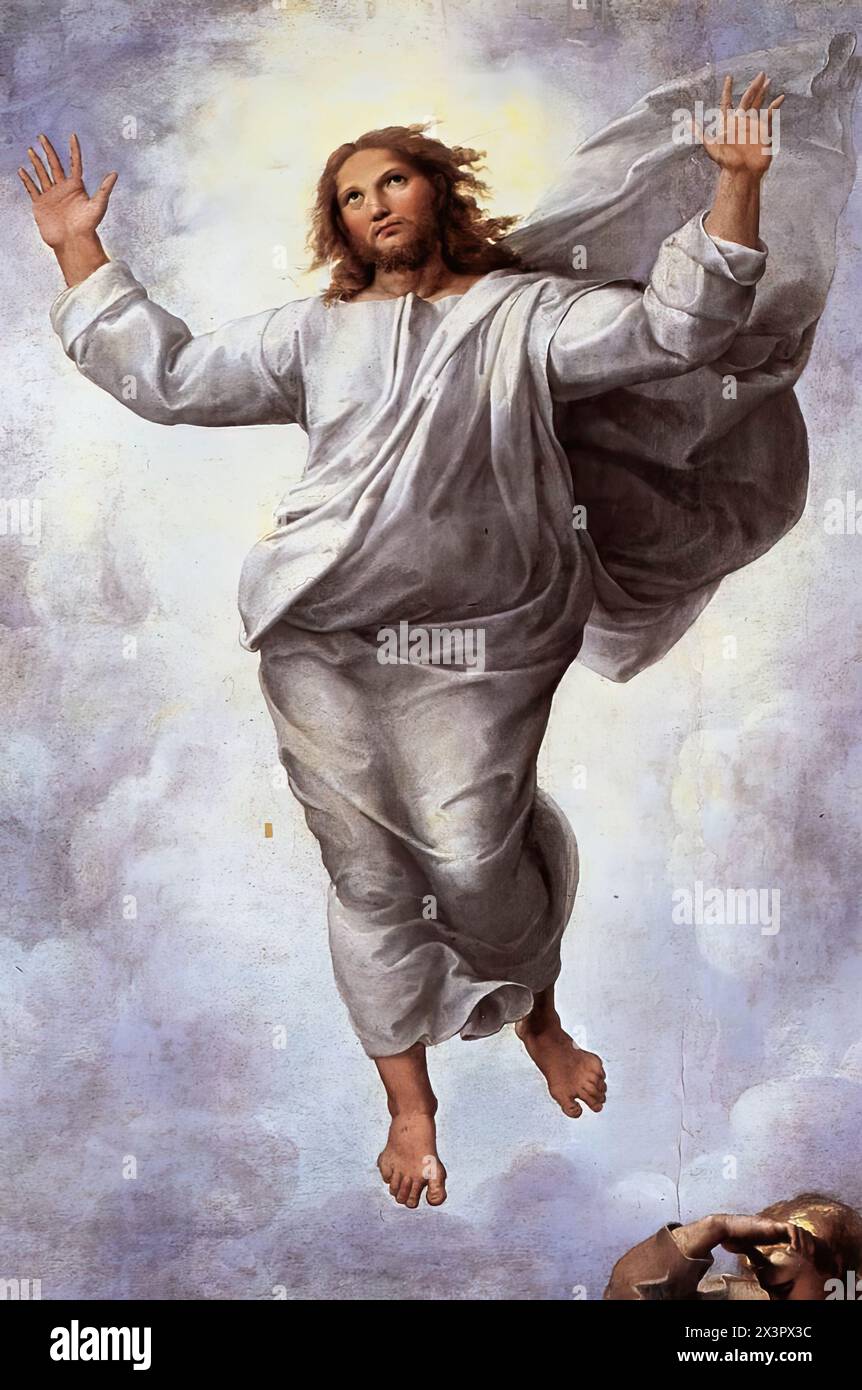 RAFFAELLO Sanzio (b. 1483, Urbino, d. 1520, Roma) The Transfiguration ...