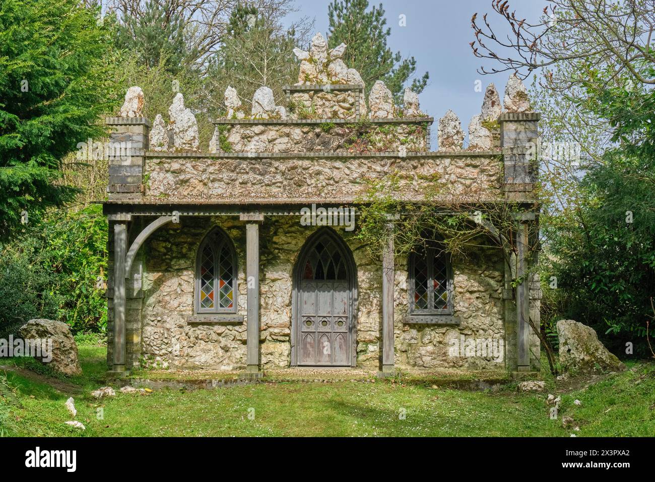 Cilwendeg shell house hi-res stock photography and images - Alamy