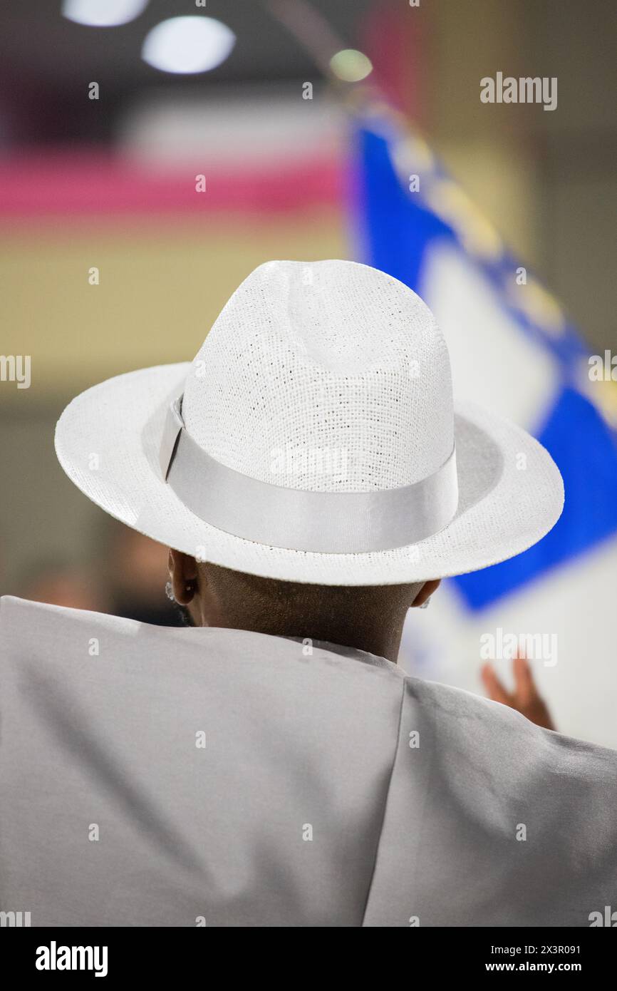 samba hat, classic carnival costume in Rio de Janeiro, Brazil Stock ...