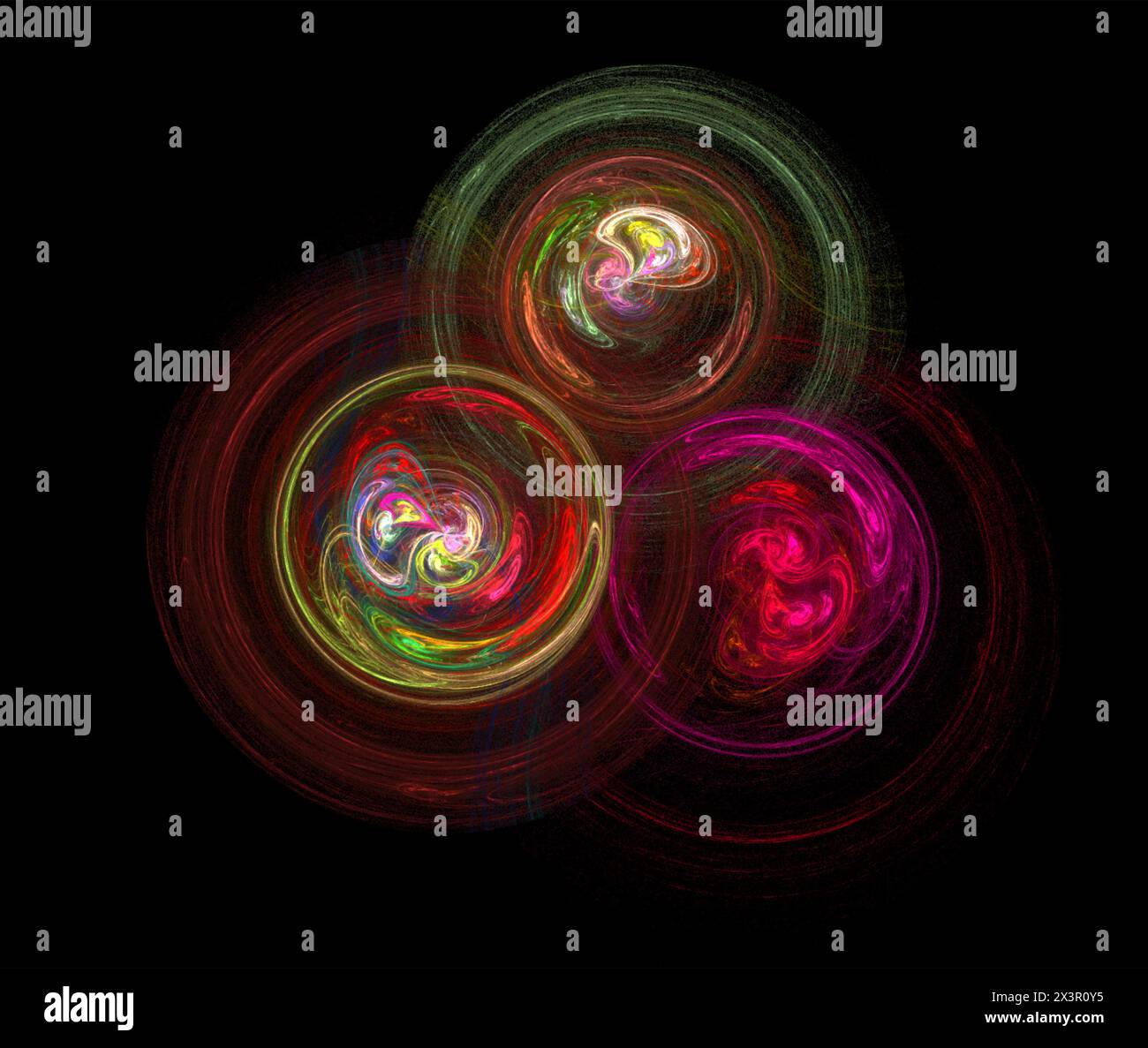 simple multicolor abstract pattern on black background, wallpaper ...