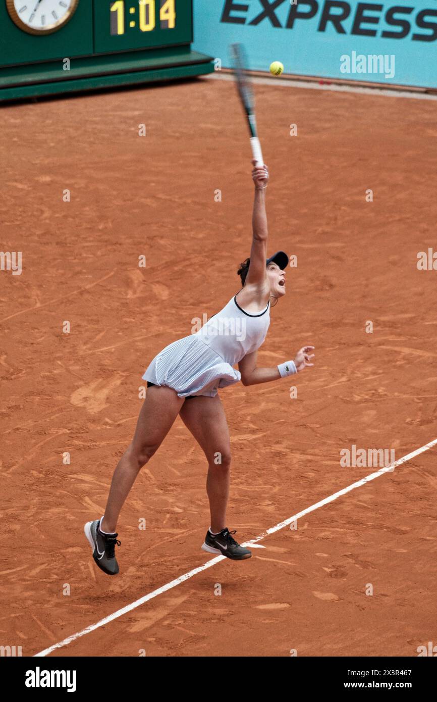 Danielle collins usa v jaqueline cristian rou hi-res stock photography ...