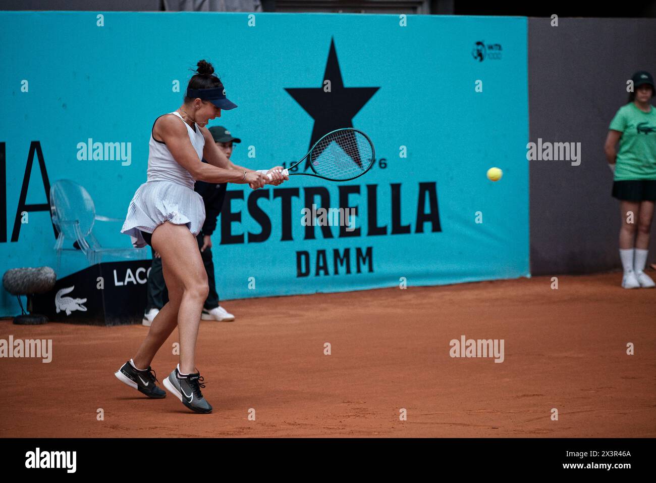 Madrid, Spain. 28 April, 2024. Tennis, individual Women: Mutua Madrid ...