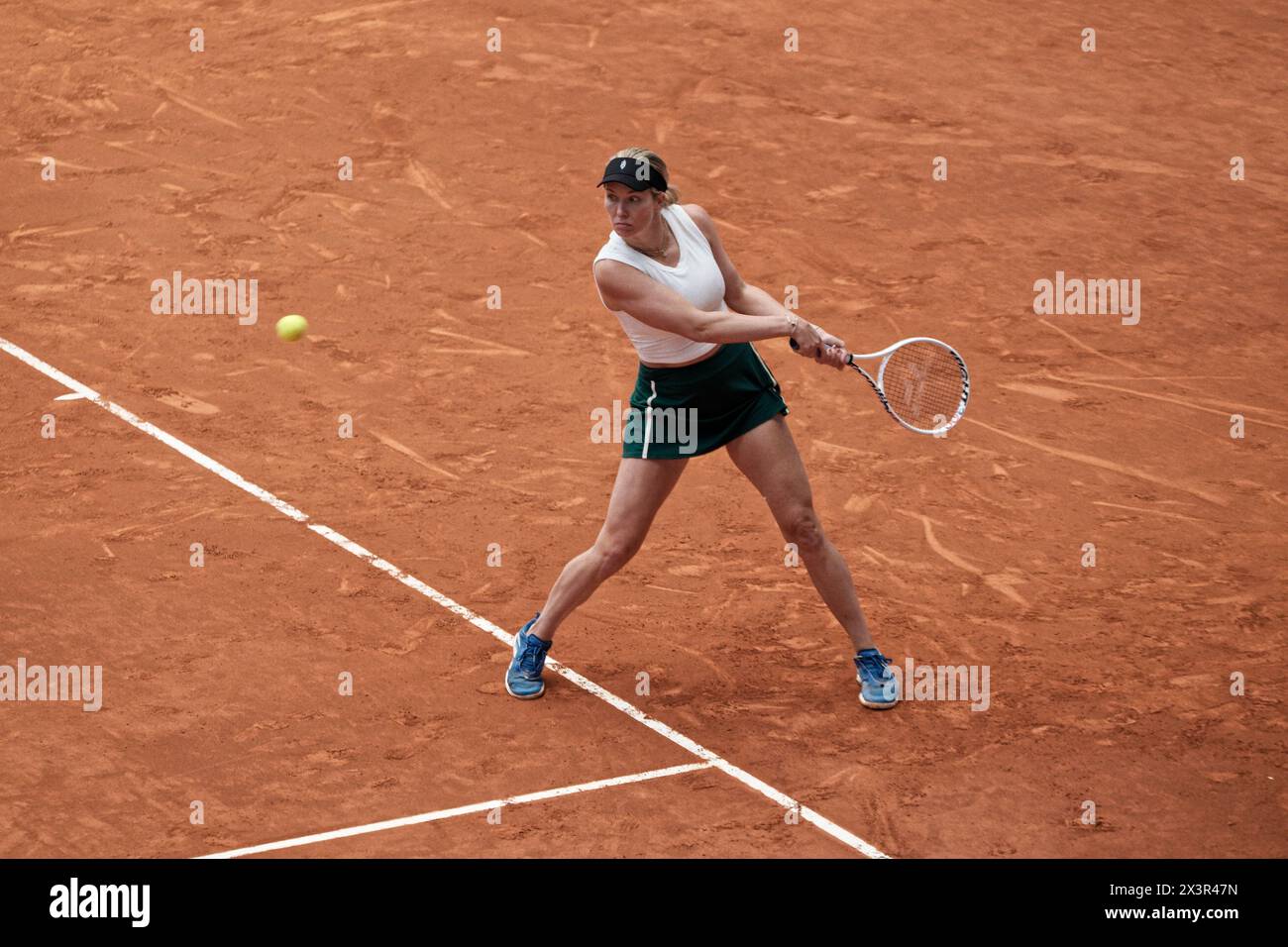 Danielle collins usa v jaqueline cristian rou hi-res stock photography ...