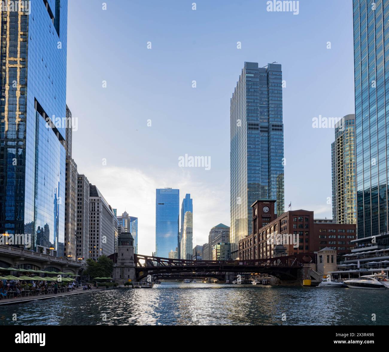 Chicago, OCT 3 2023 - Sunny exterior view of the Reid Murdoch Building ...