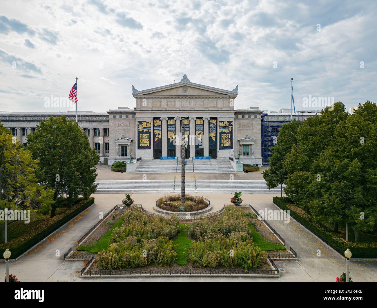 Chicago field museum aerial hi-res stock photography and images - Alamy