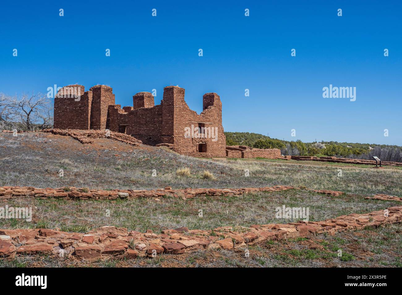 Quarai Ruins, Salinas Pueblo Missions National Monument, Mountainair ...