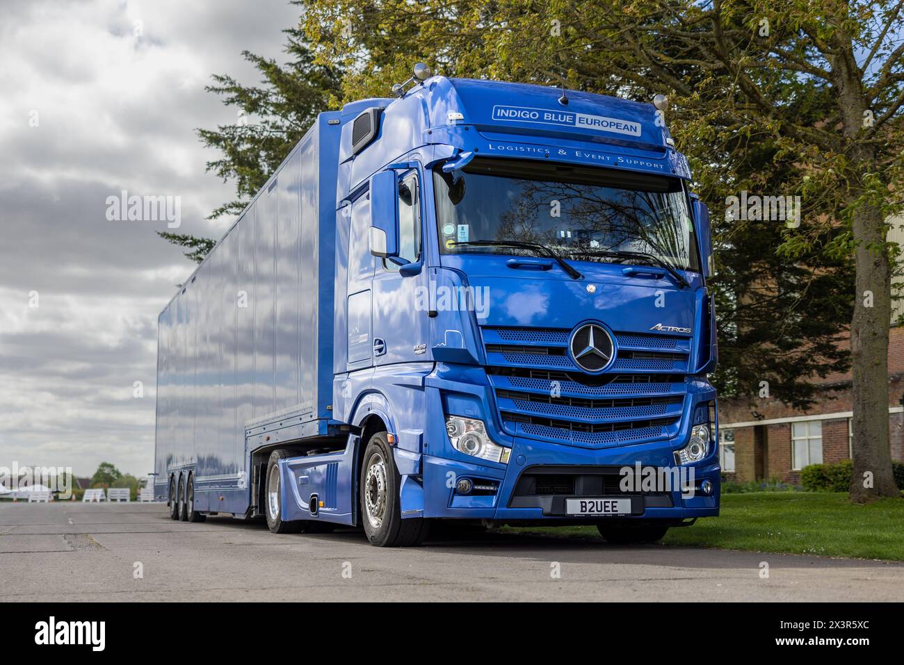 Indigo Blue European - 2013 Mercedes-Benz Actros, at the April Scramble ...