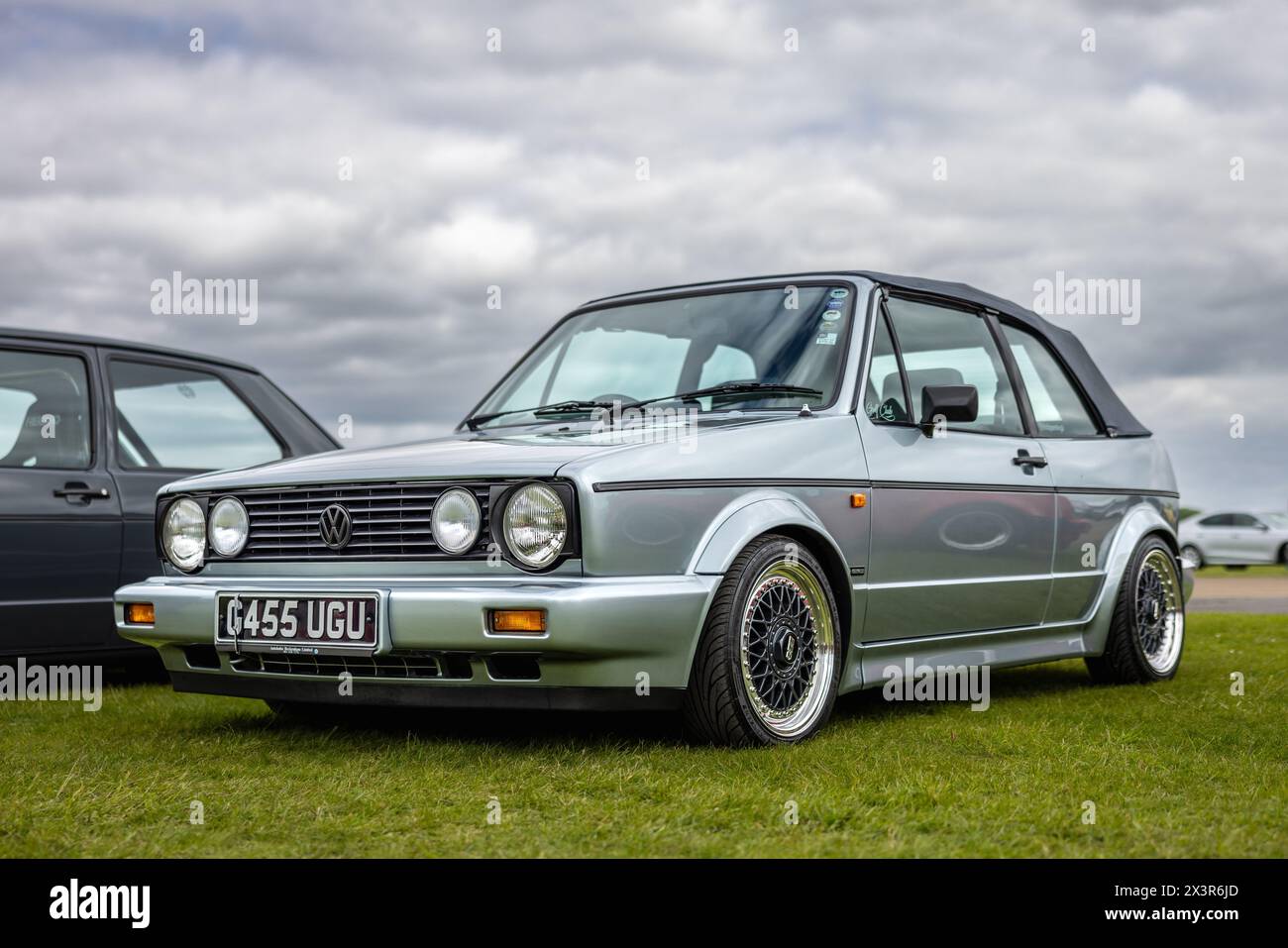 1990 Volkswagen Golf Clipper Cabrio, on display at the April Scramble ...