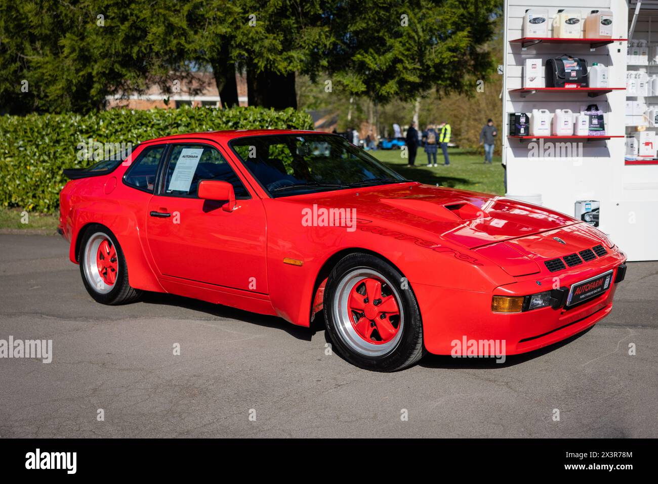 Porsche 944, on display at the April Scramble held at the Bicester ...