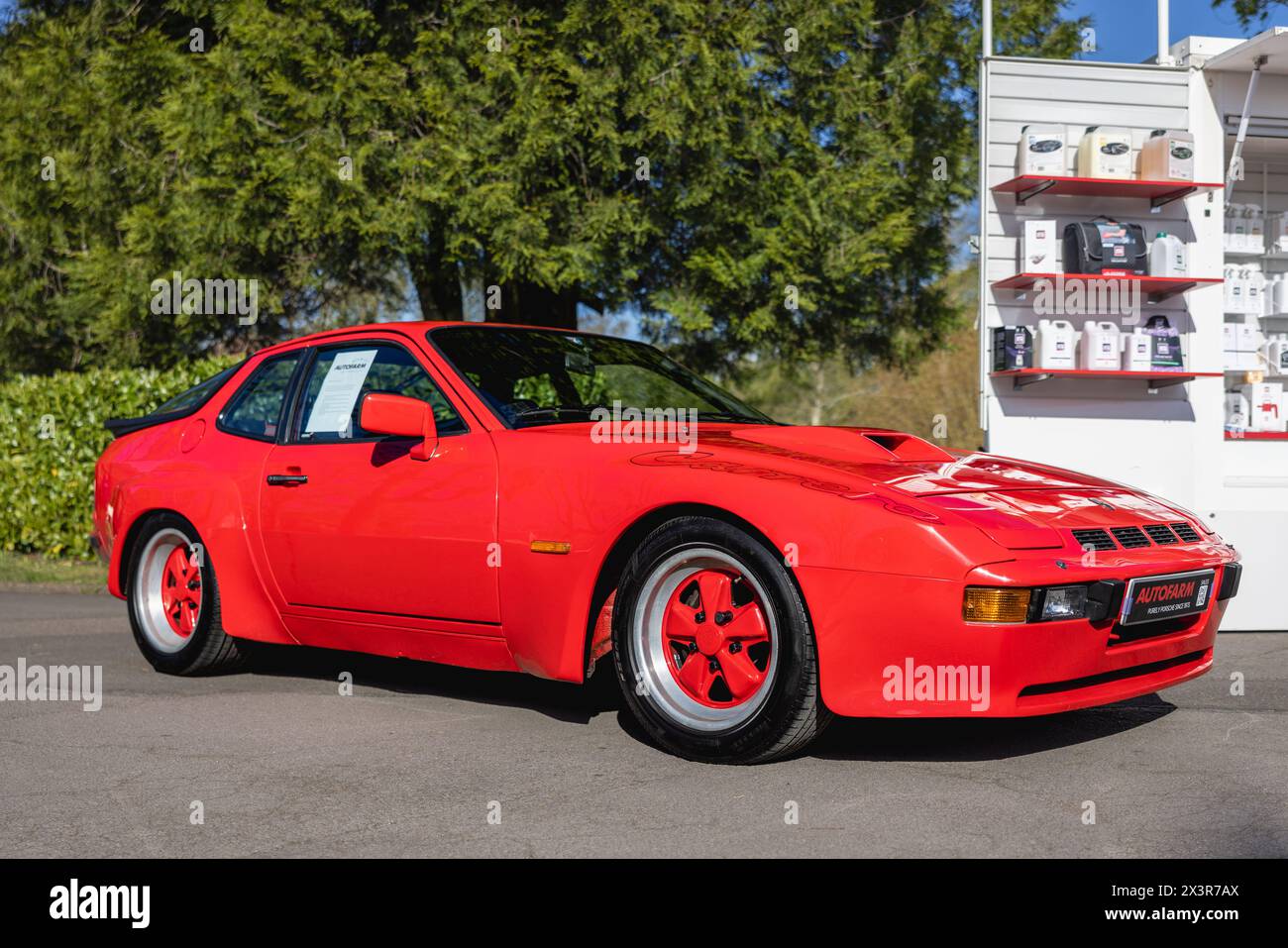 Porsche 944, on display at the April Scramble held at the Bicester ...
