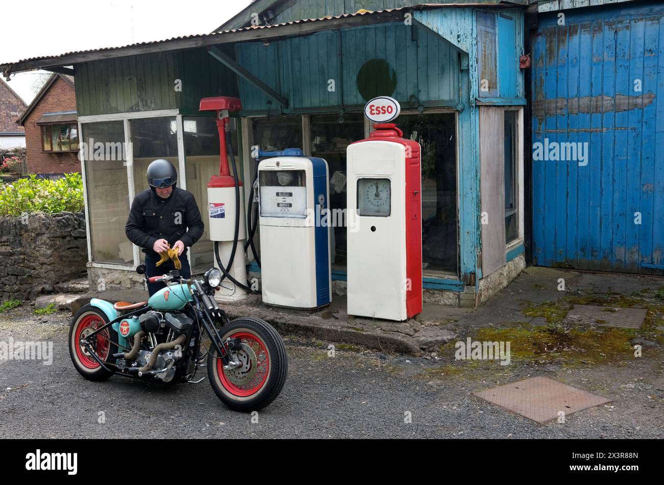 Old motorbikes vintage motorcycles hi-res stock photography and images ...