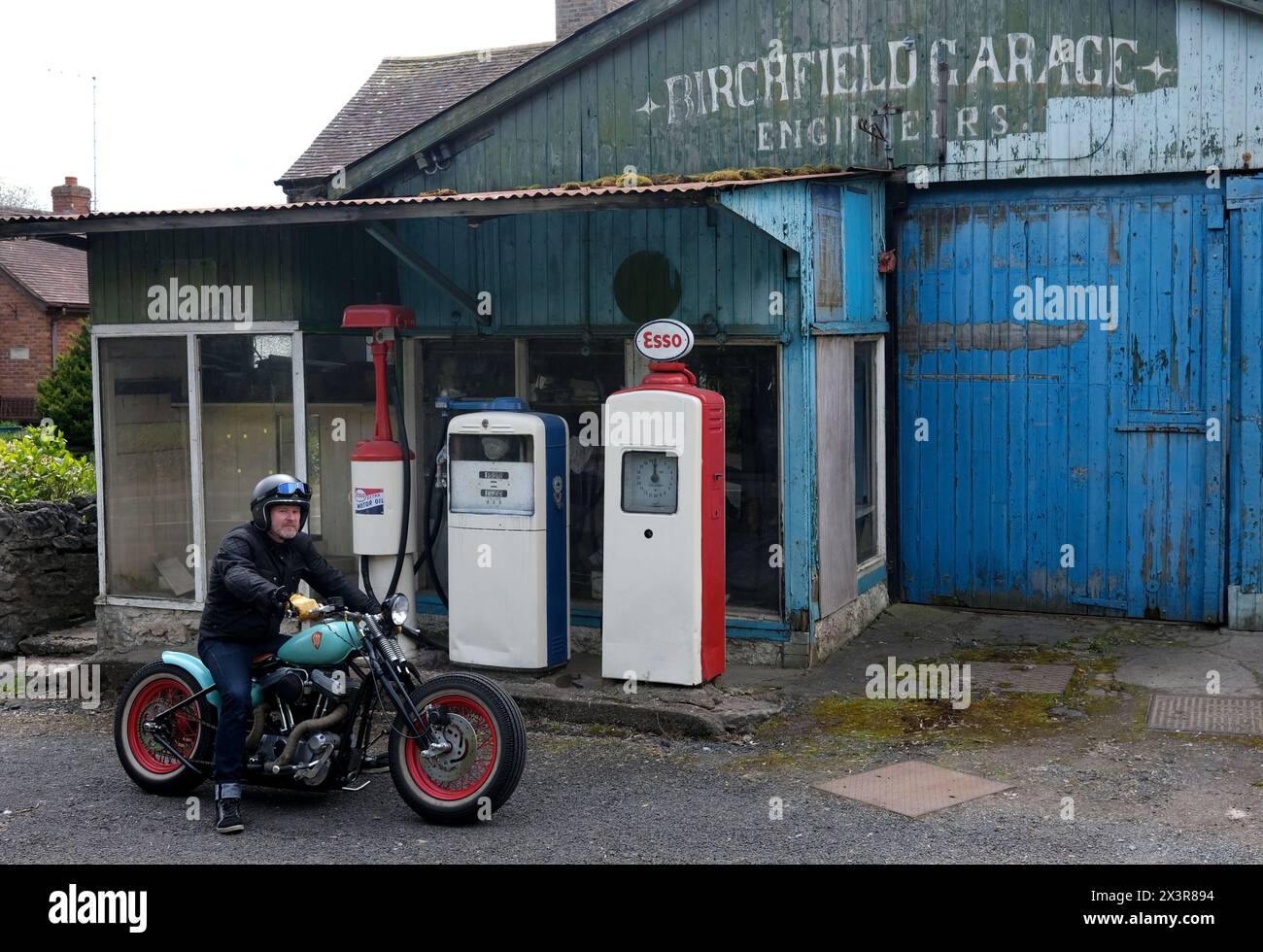 Old motorbikes vintage motorcycles hi-res stock photography and images ...