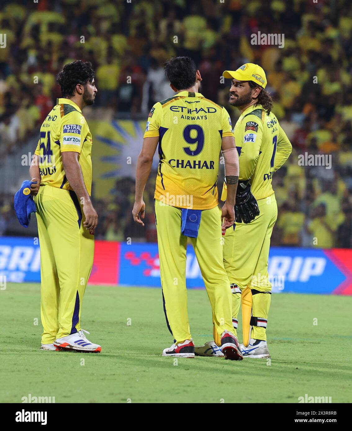 Tata IPL 2024 : Chennai, India. 28th Apr, 2024. Chennai Vs Hyderabad : CSK Vs SRH Chennai Super ...
