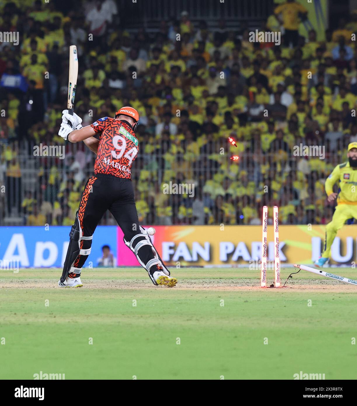 Tata IPL 2024 : Chennai, India. 28th Apr, 2024. Chennai Vs Hyderabad : CSK Vs SRH Chennai Super ...