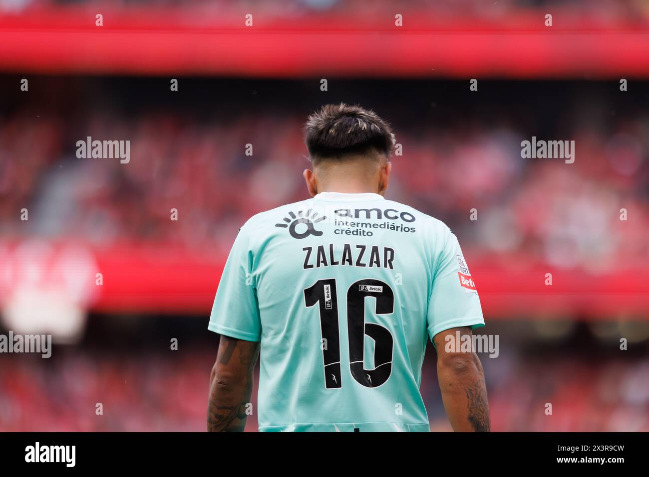 Rodrigo Zalazar during Liga Portugal game between SL Benfica and SC ...
