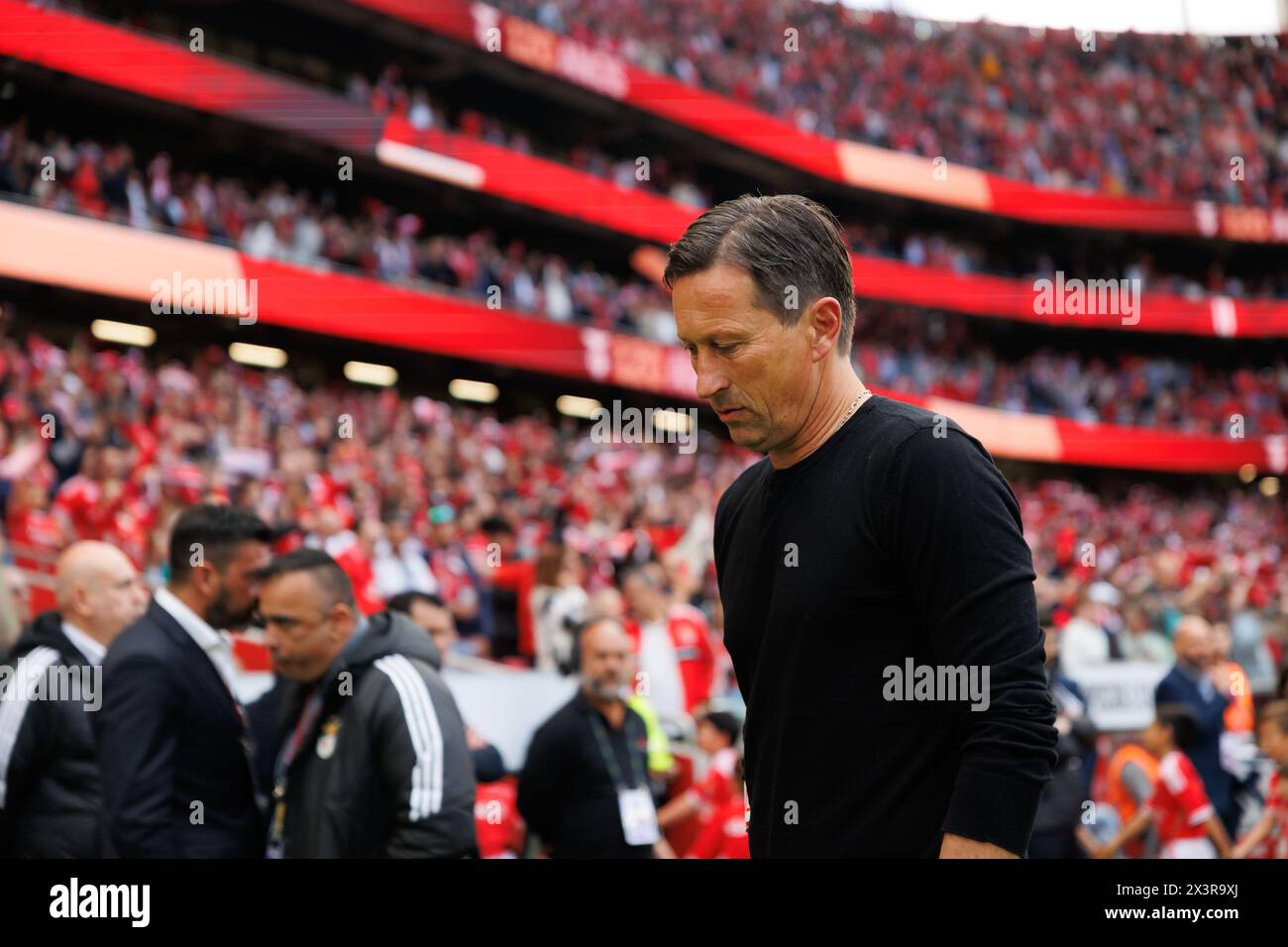 Roger Schmidt during Liga Portugal game between SL Benfica and SC Braga ...