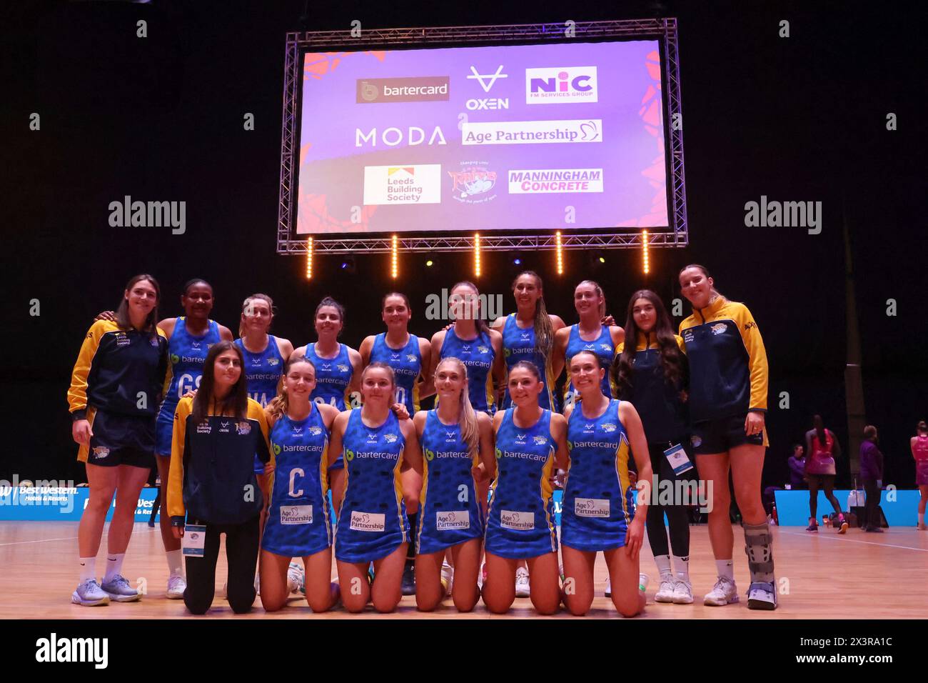 Leeds, UK. 28th Apr, 2024. First Direct Arena, Leeds, West Yorkshire ...