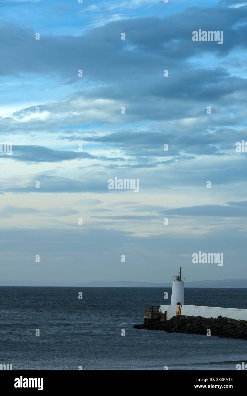 Girvan Lighthouse Tower, Ayrshire, Girvan, Scotland Stock Photo - Alamy