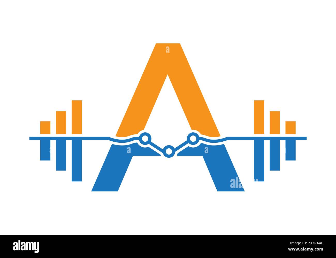 Initial Letter A Fitness Logo Concept With Dumbbell Icon. Gym Symbol ...