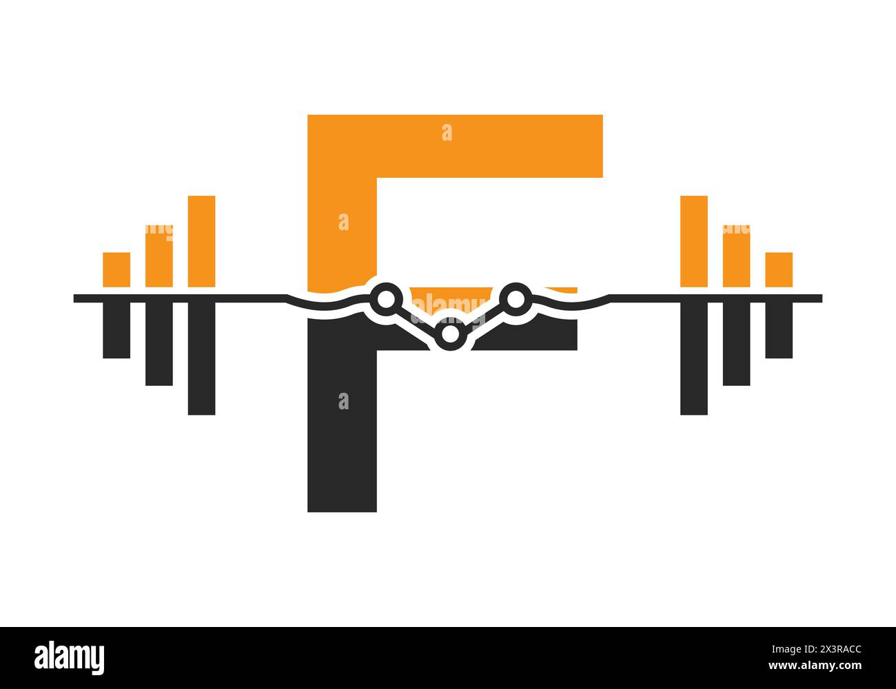 Dumbbell logo hi-res stock photography and images - Alamy