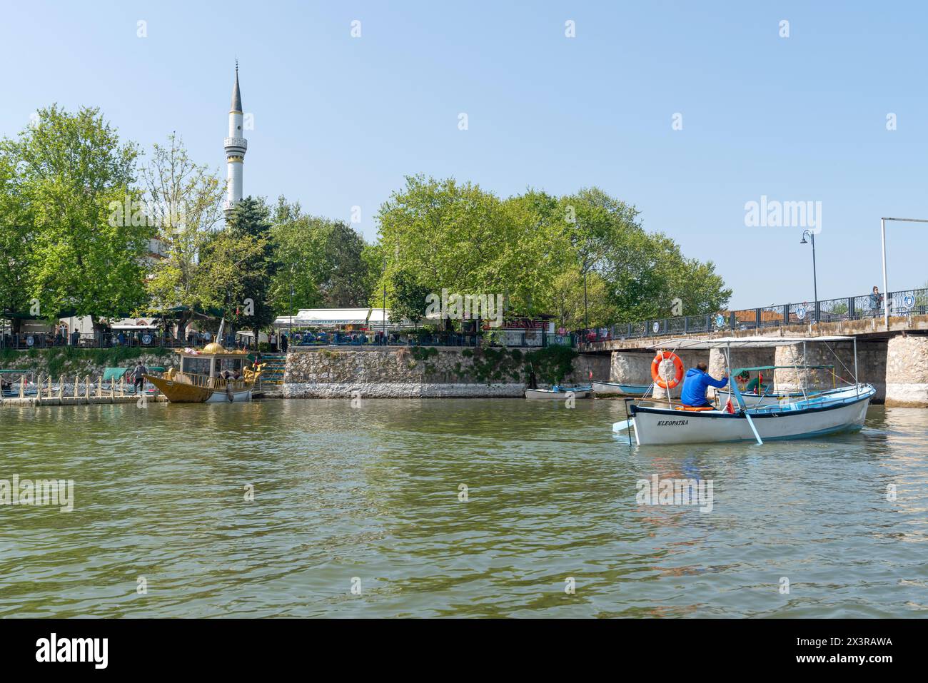 Bursa, Turkey - April 13, 2024: Daily life in Golyazi village with ...