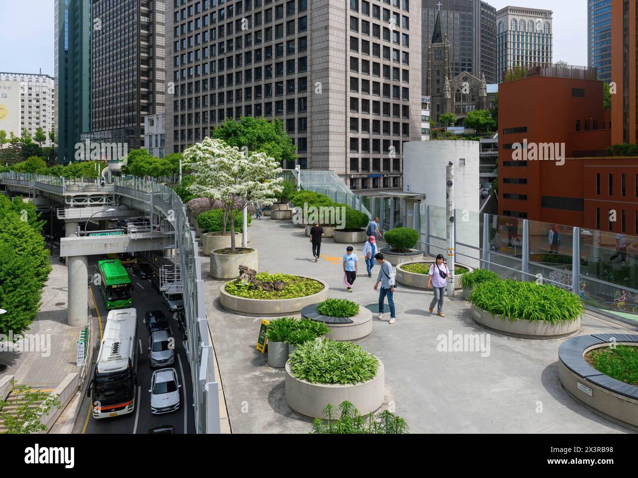 Seoul seoullo 7017 skypark hi-res stock photography and images - Alamy