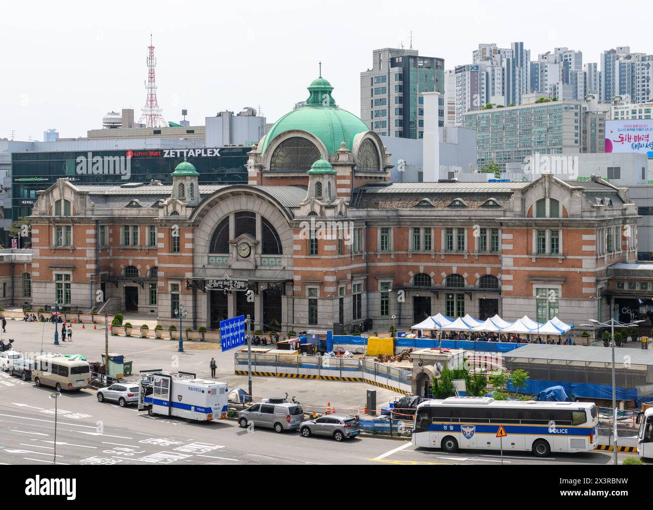 A general view of the old Seoul Station, also known as Culture Station ...