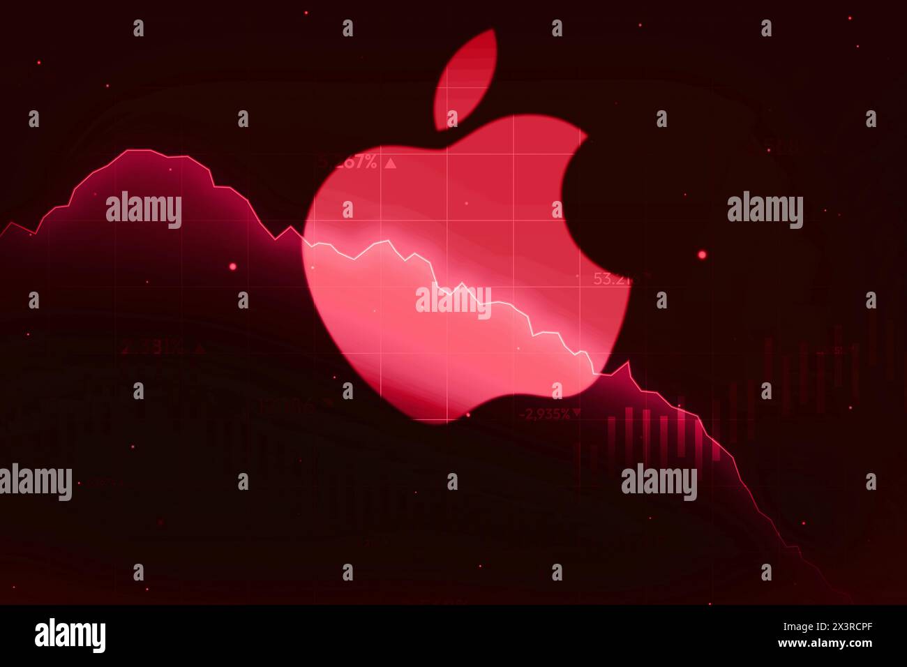 Red alarming graph hi-res stock photography and images - Alamy Red alarming graph hi-res stock photography and images - Alamy