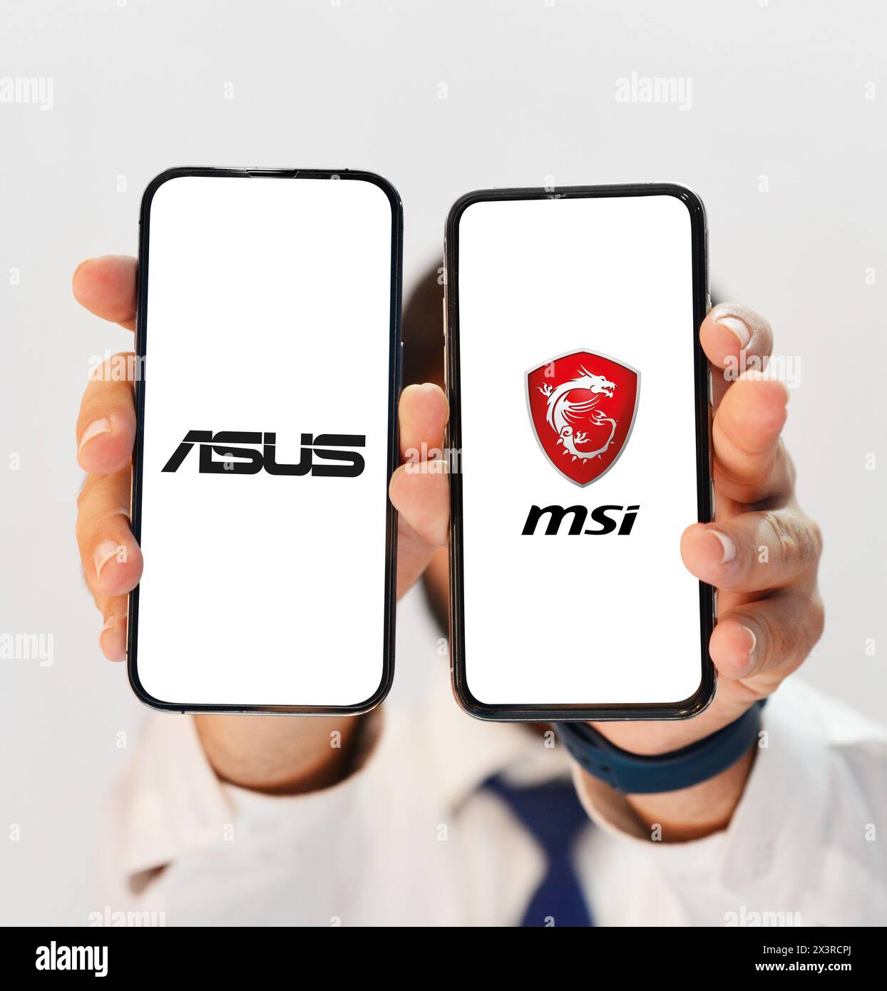 Msi laptop hi-res stock photography and images - Alamy