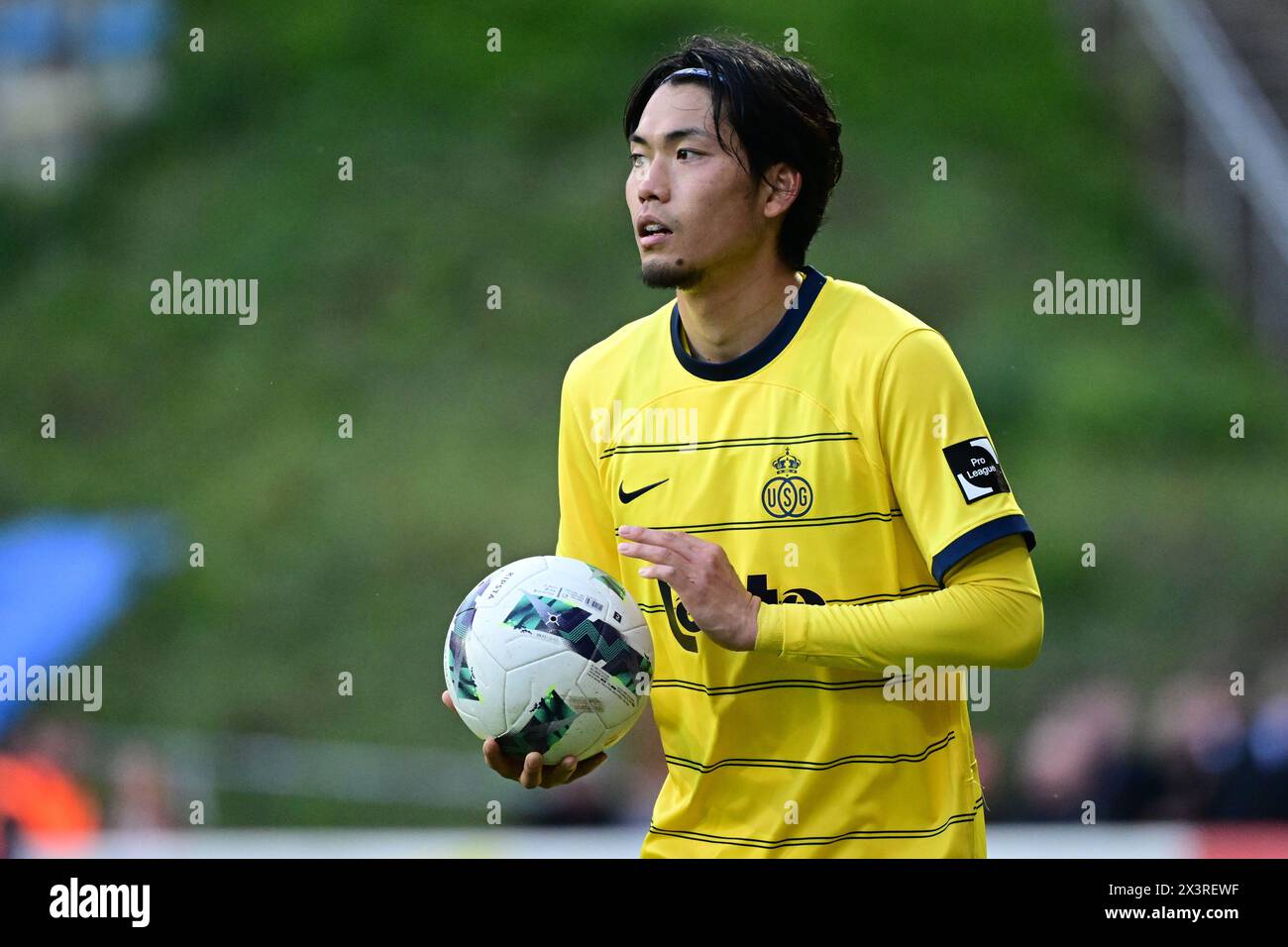Union's Koki Machida pictured during a soccer match between Royale ...
