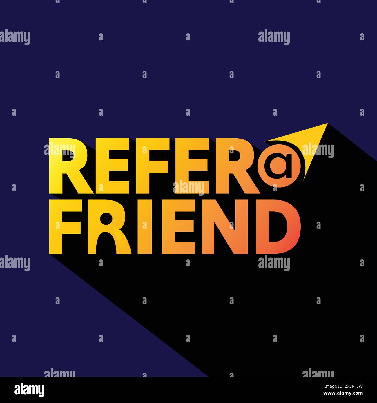 Refer a friend sticker design for business promotion. Refer and earn ...
