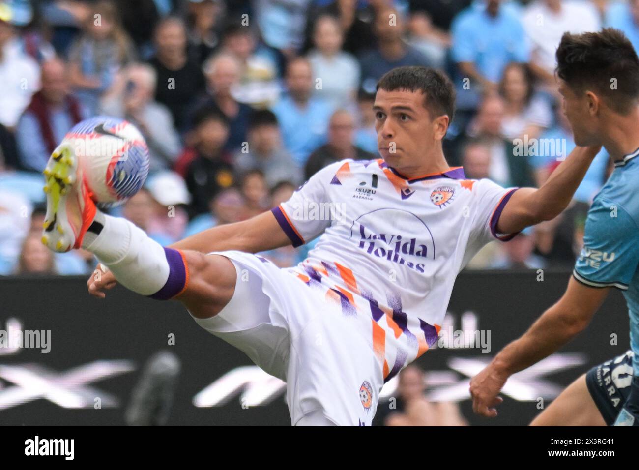 Sydney, Australia. 28th Apr, 2024. Joshua James Rawlins (L) of the ...