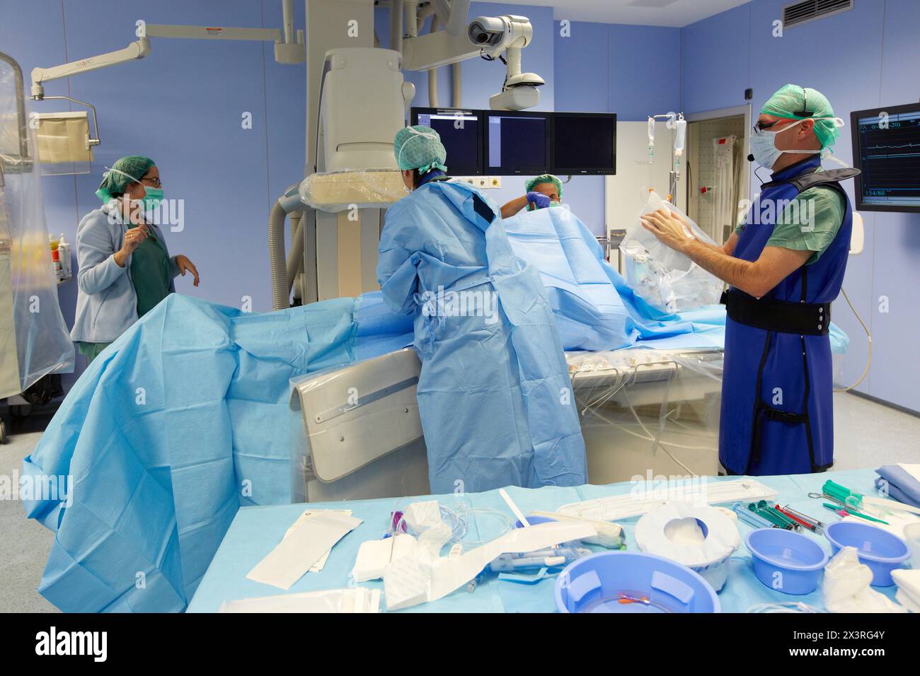 Angioplasty Distal, Vascular Interventional Radiology, Operating Room ...