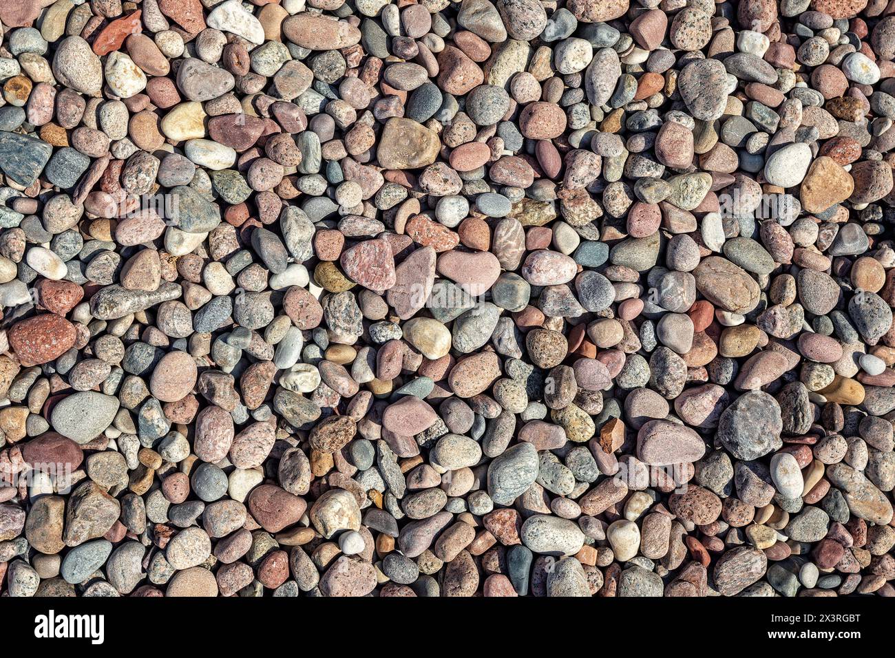 Smooth round pebbles texture background. Pebble sea beach close-up, High quality photo. Flat lay ...