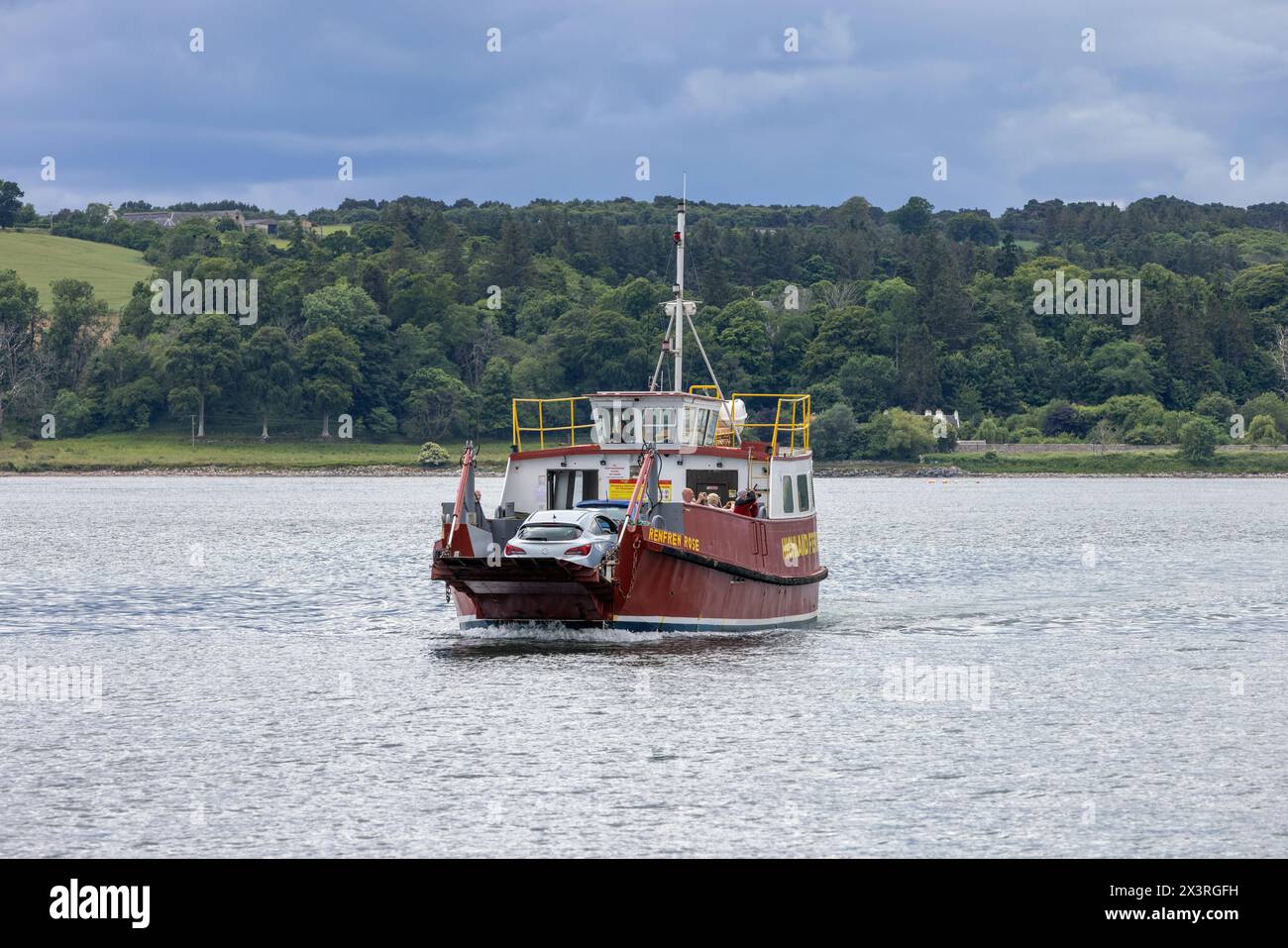 The Highland Ferries boat crosses the Cromarty Firth between Nigg and ...
