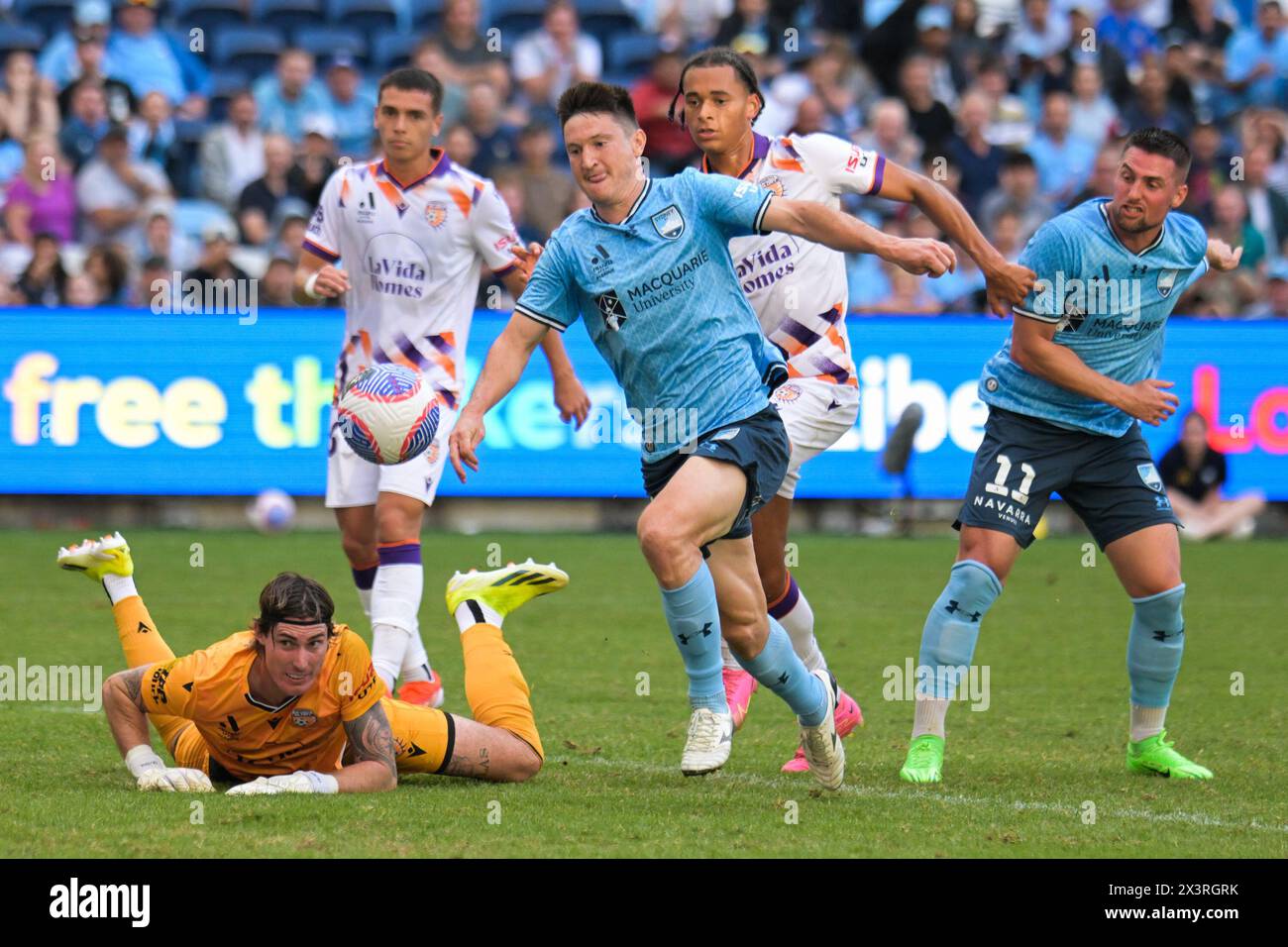 Sydney, Australia. 28th Apr, 2024. Oliver Steven Edward Sail (on the ...