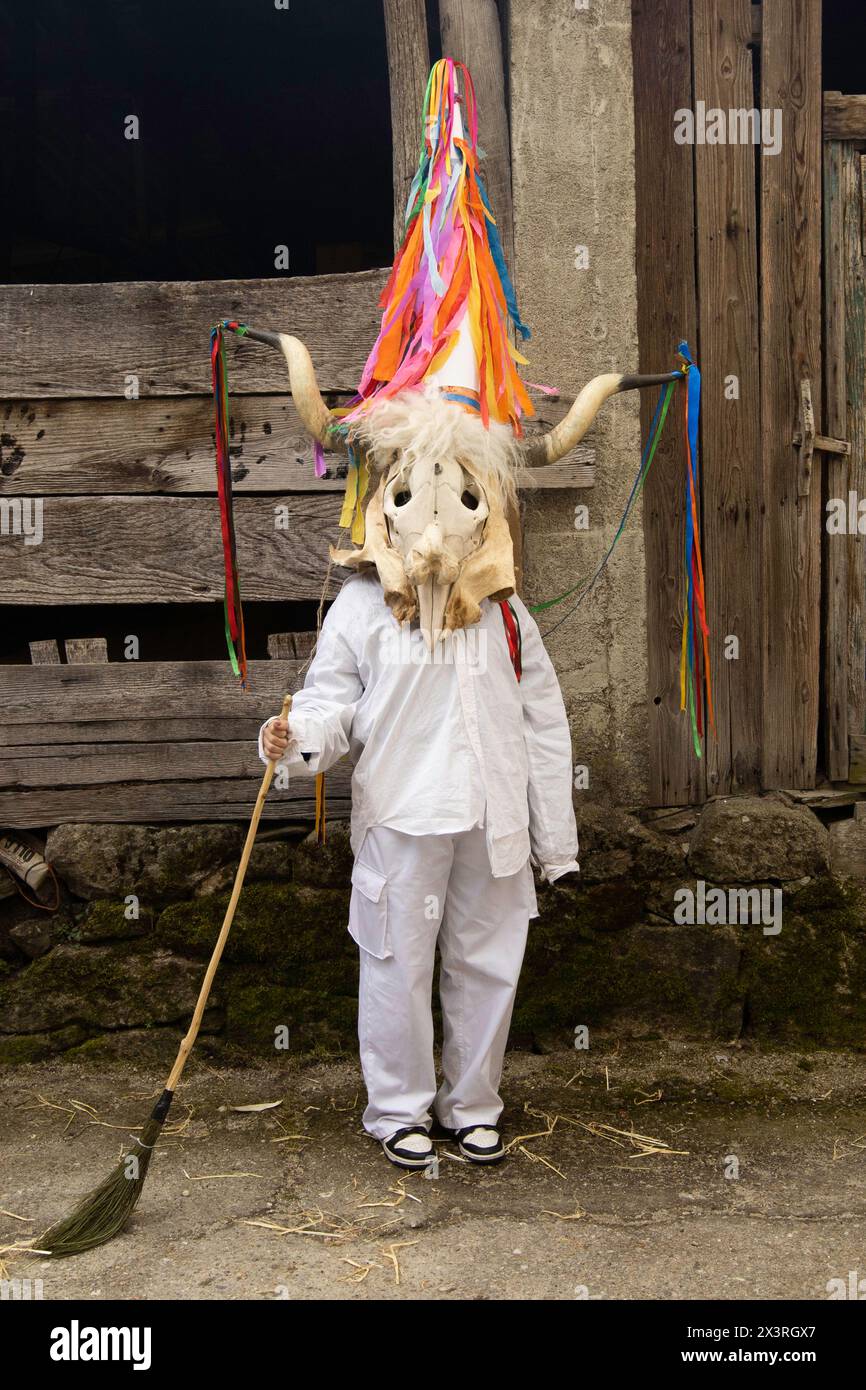 Galicia, Spain. April 28, 2024: VilariÃ±o de Conso, Ourense, Spain ...