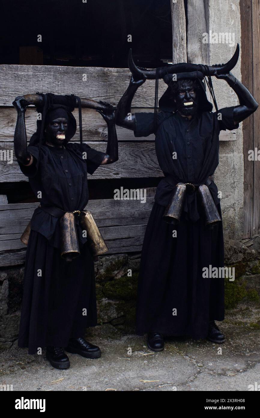 April 28, 2024: VilariÃ±o de Conso, Ourense, Spain. Parade during the ...