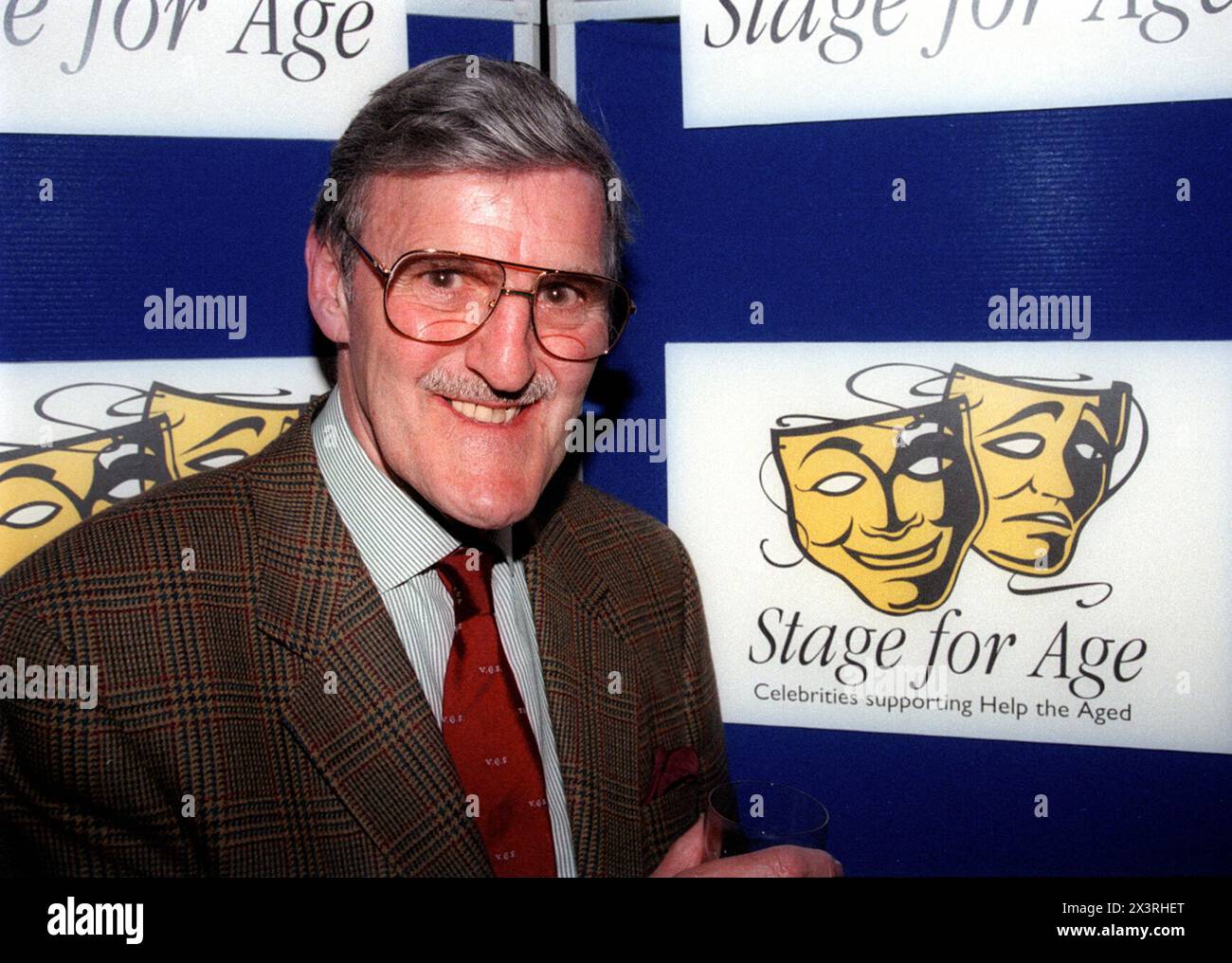 Jimmy Hill appearing at the Mad March Hares golf event which is ...