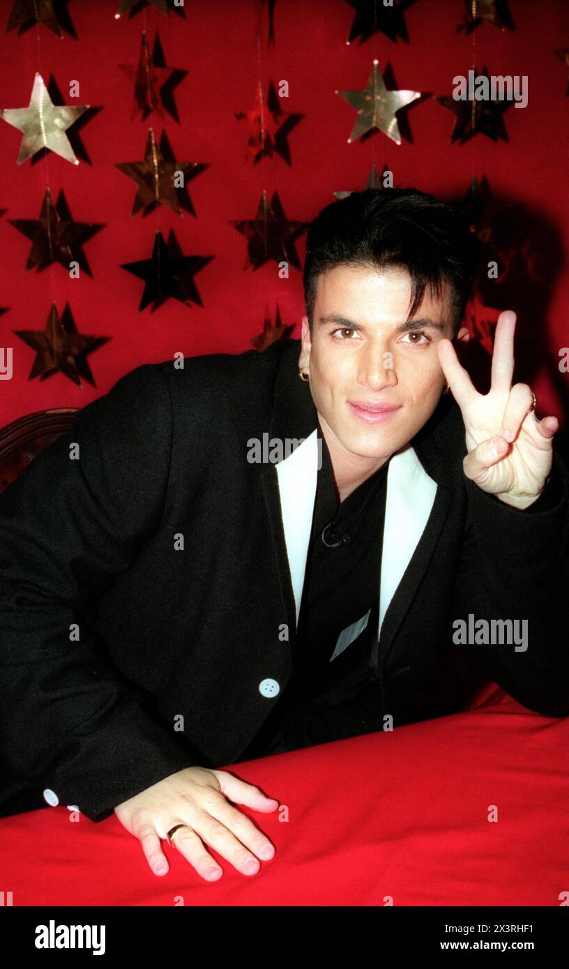 Peter Andre, singer, songwriter and television personality, making an ...