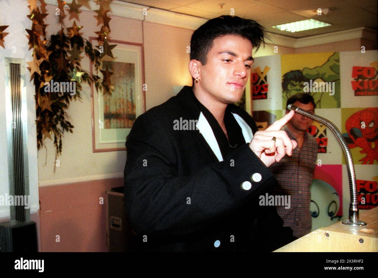Peter Andre, singer, songwriter and television personality, making an ...