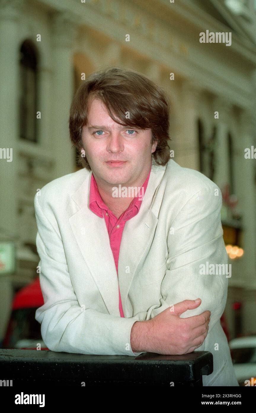 Paul Merton, British comedian, pictured in London's West End on 25th ...