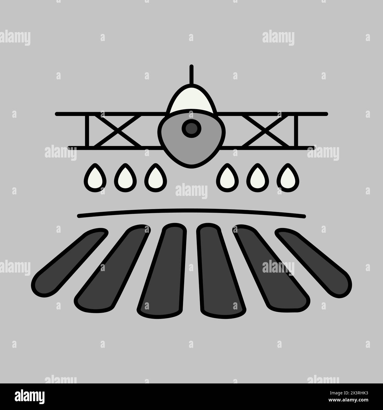 Farming with chemicals Stock Vector Images - Alamy