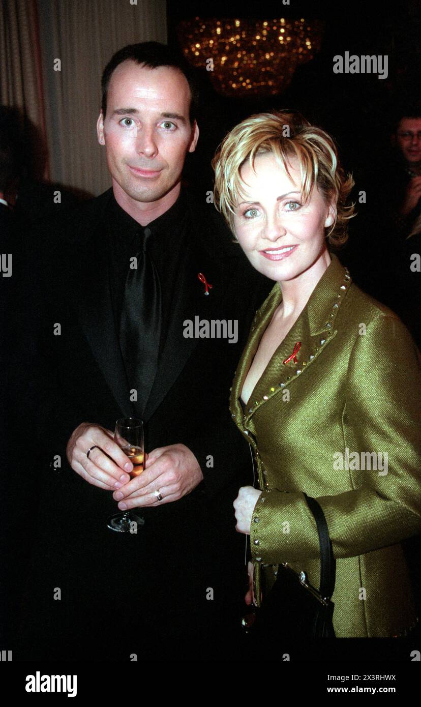 Lulu and David Furnish at Canon Designs for Life Fashion Show in London ...